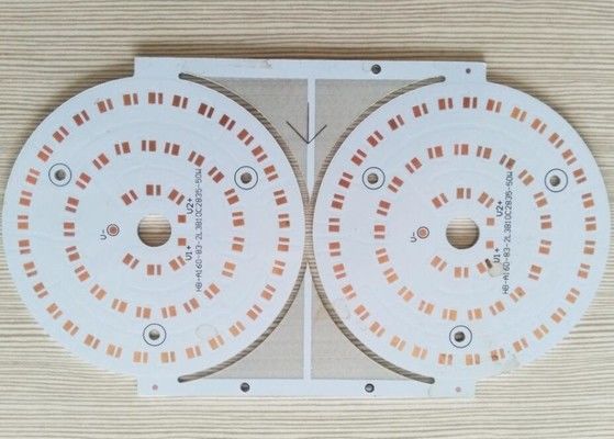 White Soldermask Aluminium ENIG / HASL Surface Durable PCB Printed ...