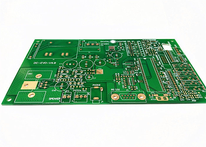 Rigid PCB&FR4 Multilayer PCB Board& Green Soldermask &White Silkscreen ENIG / HASL Surface Treatment