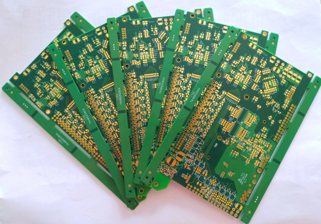 10 layers Multilayer PCB Board immersion gold ENIG 1u" green soldmask ...