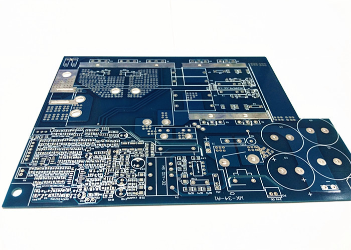 Flex Blue Soldermask Immersion Gold Electronics Circuit Board PCB Prototype